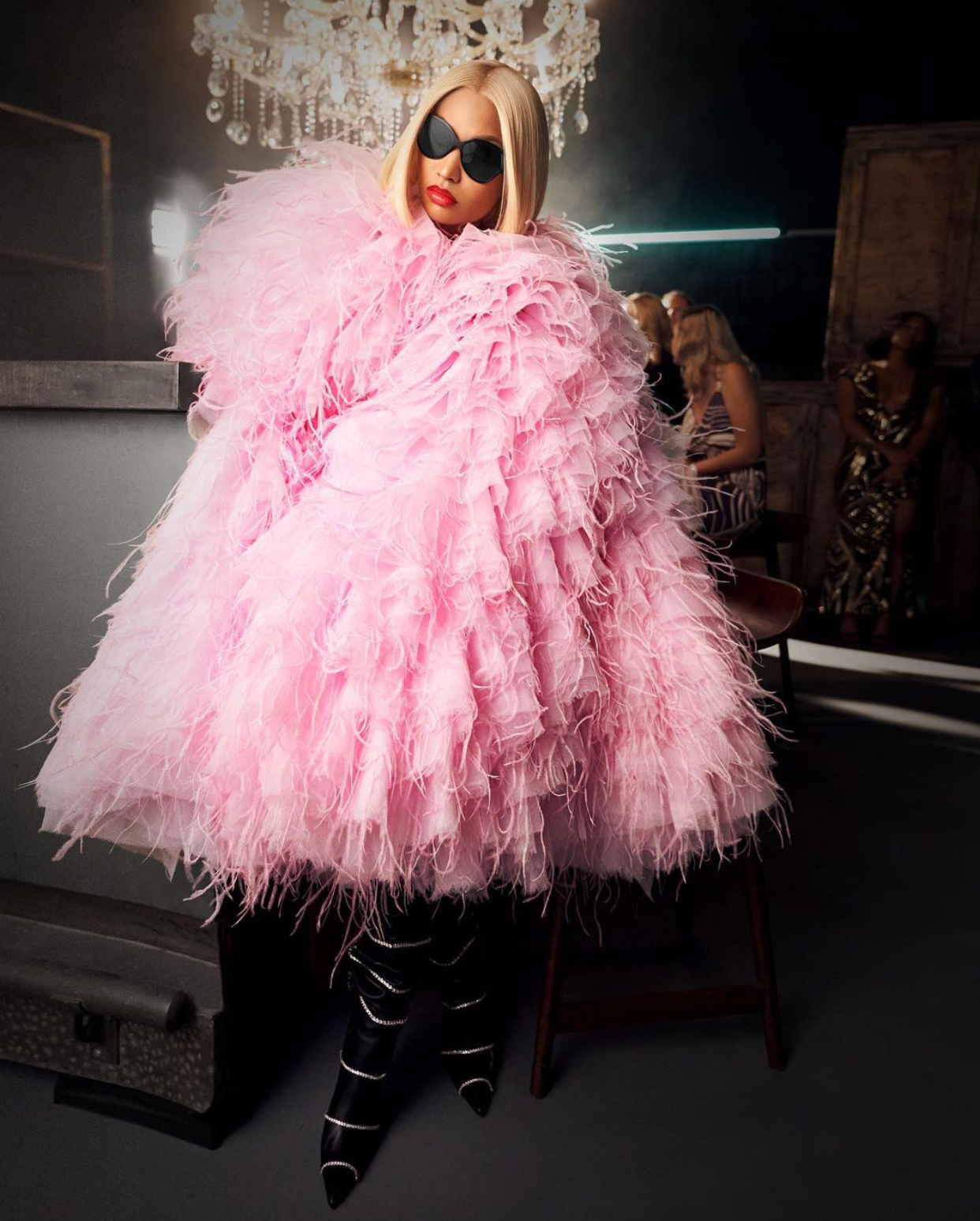 Nicki Minaj Do We Have a Problem Video Wearing Atelier Zuhra!-Ask and Tell